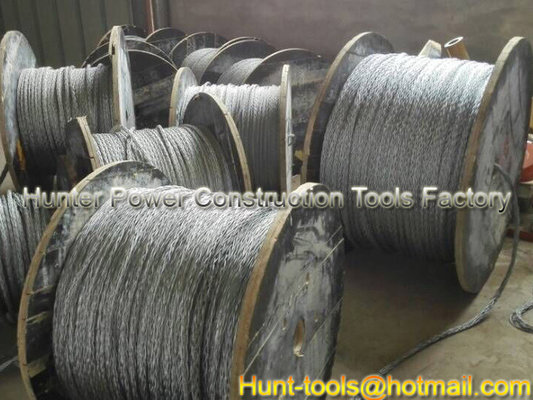 Galvanized steel Anti-twisting Pilot Rope Pulling rope