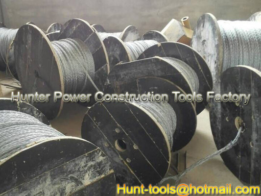 Galvanized steel Anti-twisting Pilot Rope Pulling rope