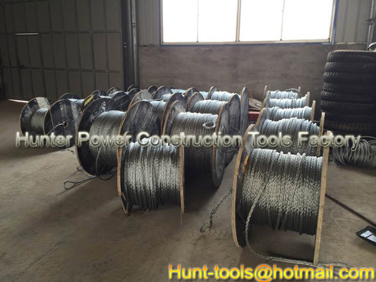Galvanized steel Anti-twisting Pilot Rope Pulling rope