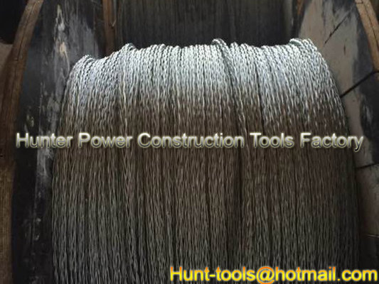 Anti-twisting braided steel wire rope Offers complete stability to rotation