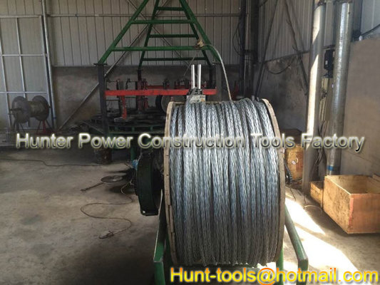 Anti-twisting Galvanized Steel Wire Rope with spliced eyes at ends