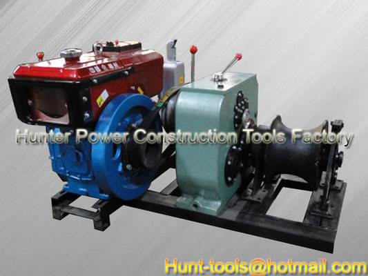 Cable Pony Overhead Line Winch Cable drum winch 3T 5T 8T