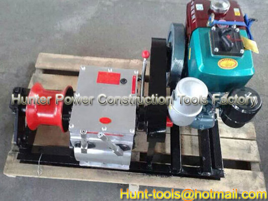 Heavy Duty Cable Pulling Winch Machine Cable Laying Equipment