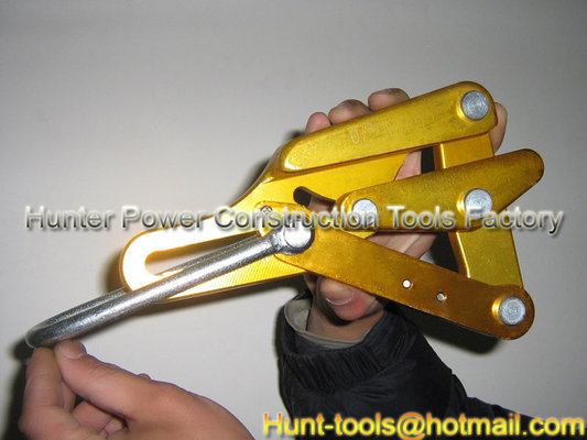 Grip safety clamp Clamping tool for copper and steel wire