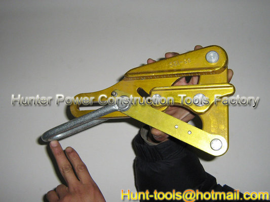 Grip safety clamp Clamping tool for copper and steel wire