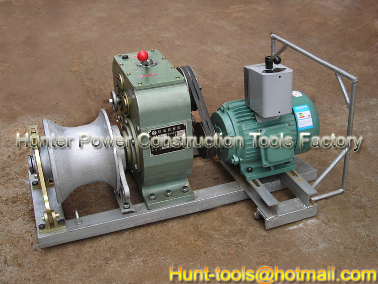 Cable Puller Winches Cable Pony winch Electric power