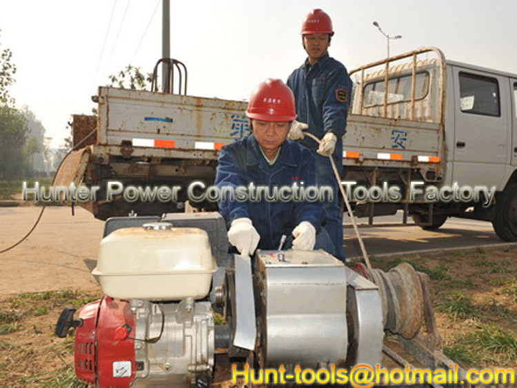 New type Cable Capstan Winches pulling winch Gasoline power