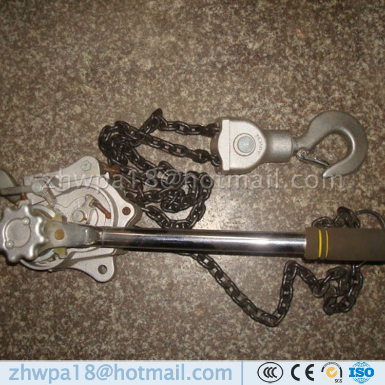 Best price Aluminun Alloy Lever Chain Hoist