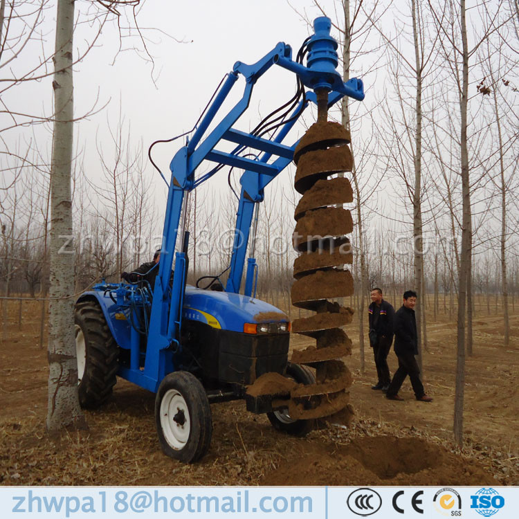 Best price piling rig for water well and construction tractor auger bit
