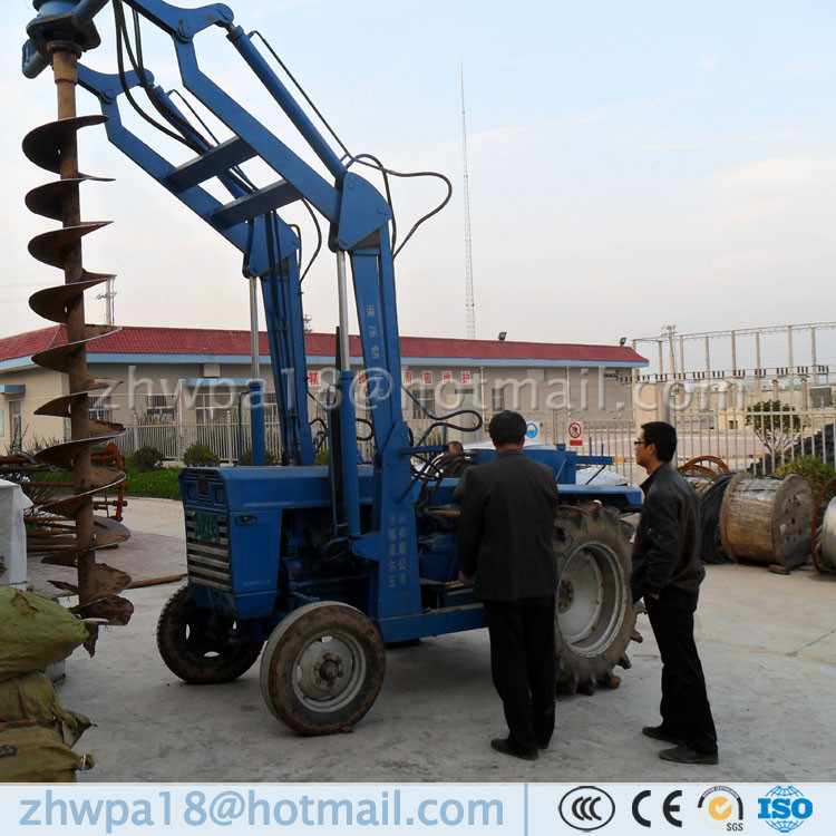 Competitive price tractor mounted piling drilling rig hydraulic earth auger