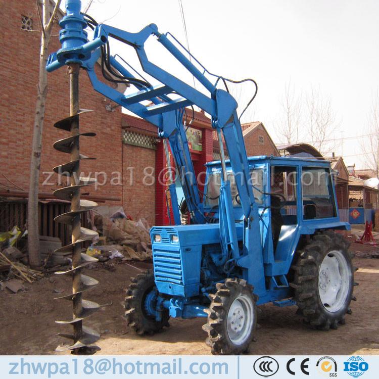 Easy to operate Auger Drilling Machine Tractor DIRT DRILLS