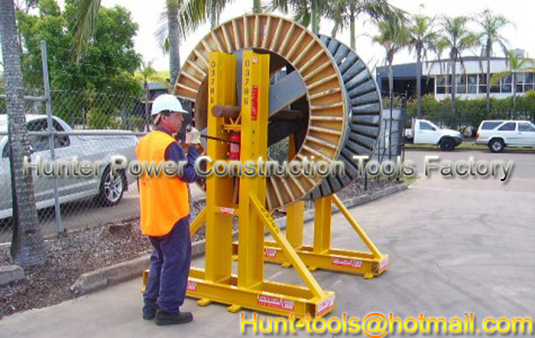Easy to operate Cable Drum Handling Equipment