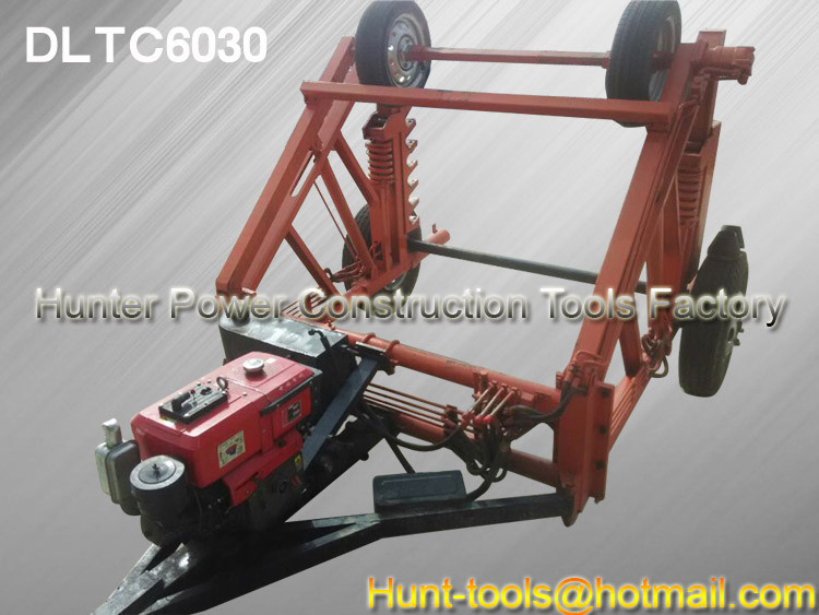 Manual reel trailers offer unobstructed open reel access to your materials
