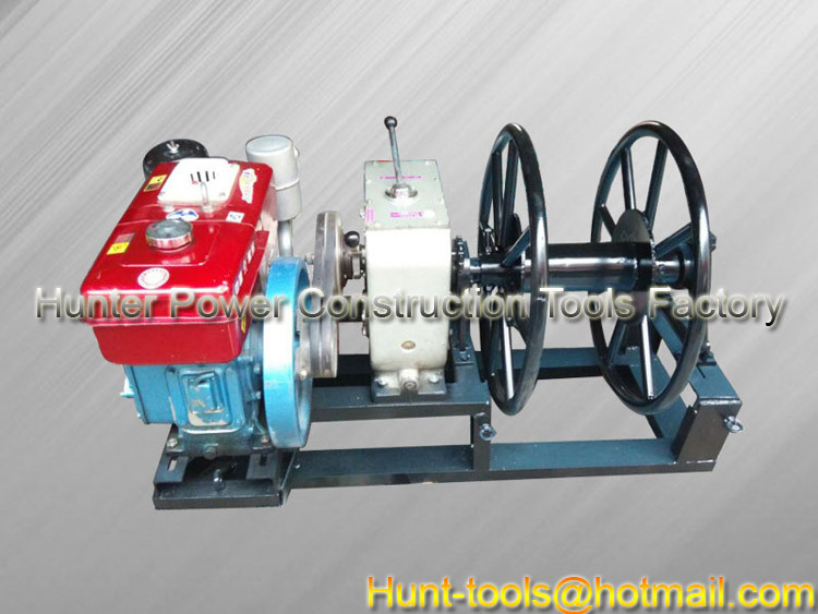 Heavy Duty Cable Pulling Winch Machine Cable Laying Equipment