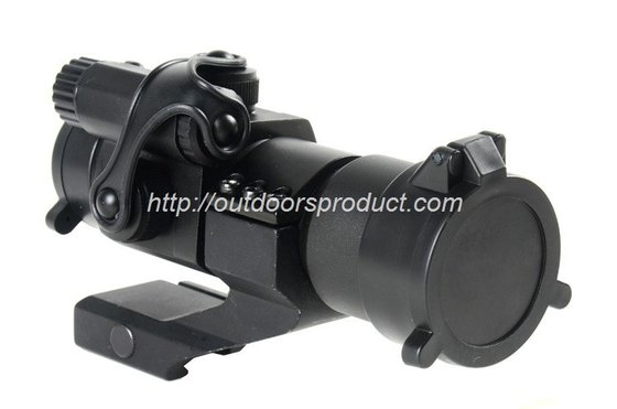 1x32 Red and Green Dot Sight Rifle Scope with Laser