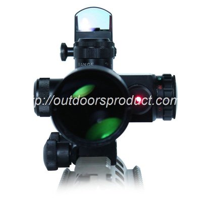2.5-10X40 Tactical Scopes with Red Laser & Micro Dot Sight