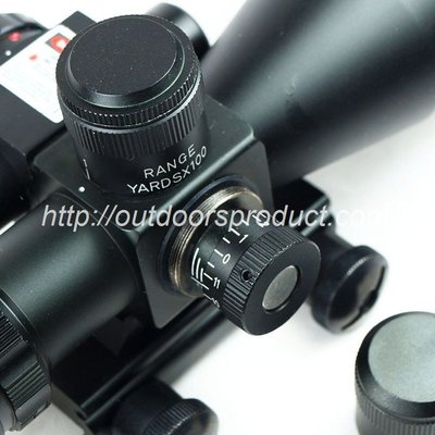 2.5-10X40 Tactical Scopes with Red Laser & Micro Dot Sight