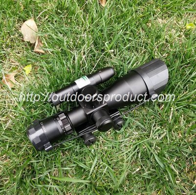 2.5-10X40E Riflescope R/G Illuminated with Green Laser