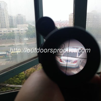 2.5-10X40E Riflescope R/G Illuminated with Green Laser