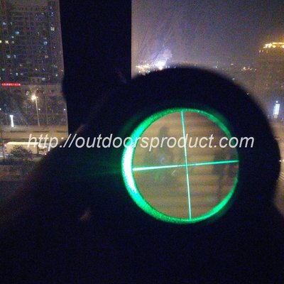 2.5-10X40E Riflescope R/G Illuminated with Green Laser