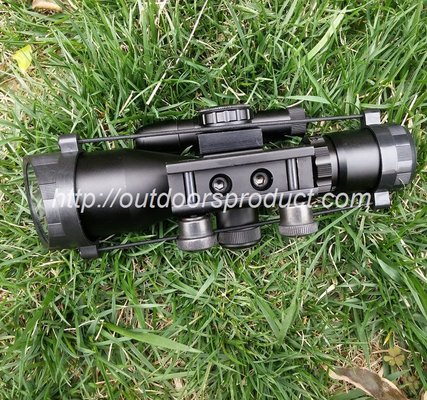 2.5-10X40E Riflescope R/G Illuminated with Green Laser