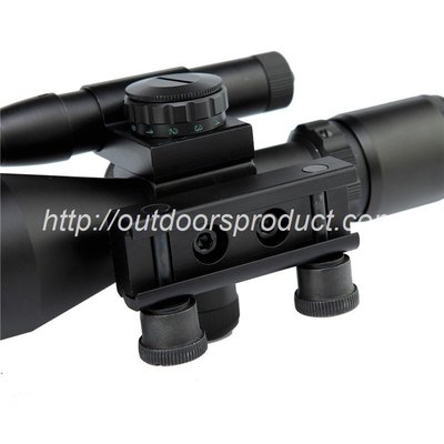 2.5-10X40E Riflescope R/G Illuminated with Green Laser