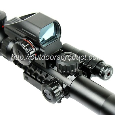 3-9X40EG Hunting Riflescope with Dot Sight & Red Laser