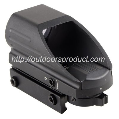 4-12X50EG Tactical Rifle Scope with Dot Sight & Red Laser