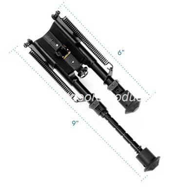 6-Inch to 9-Inch Adjustable Bipod