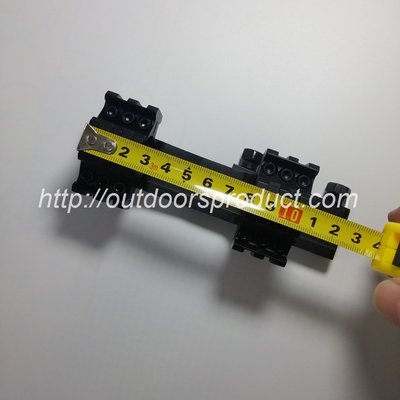 3 Side Rail 20mm Double Ring Picatinny Mount for Rifle Scope