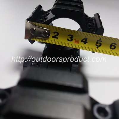 3 Side Rail 20mm Double Ring Picatinny Mount for Rifle Scope