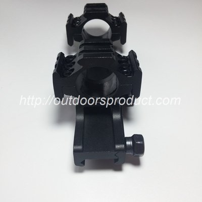 3 Side Rail 20mm Double Ring Picatinny Mount for Rifle Scope