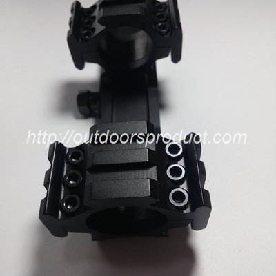 3 Side Rail 20mm Double Ring Picatinny Mount for Rifle Scope
