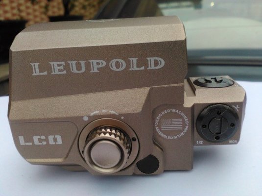TAN Holographic LEUPOLD LCO Style Red Dot Sight