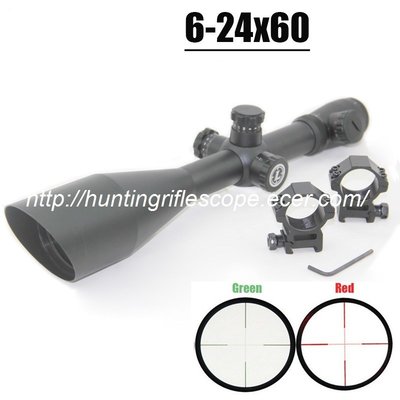Leupold MARK 4 6-24x60 M1 Mill Dot Red and Green Illuminated Scope
