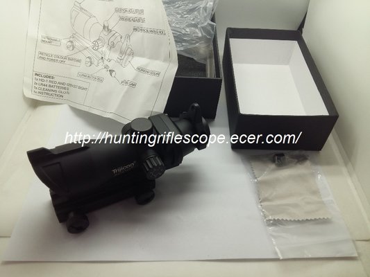 Trijicon ACOG 1x32 Green and Red Crosshair Scope Tactical Shooting /Hunting scope