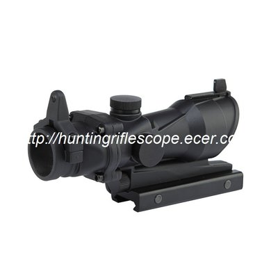Trijicon ACOG 4X32 Fiber Source Red Illuminated Scope black color Tactical Hunting Riflescope