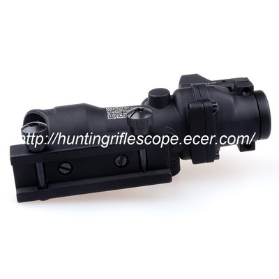 Tactical Trijicon ACOG 4x32 with Red Dot Sights 20mm Rail Mounts Hunting Rifle Scope