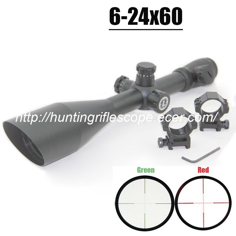 Leupold MARK 4 6-24x60 M1 Mill Dot Red and Green Illuminated Scope