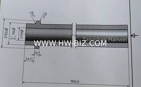 Silicon Nitride Riser Tubes with Si3N4-SiC Ceramic for Aluminum car wheel Low Pressure Die Casting Machine Parts