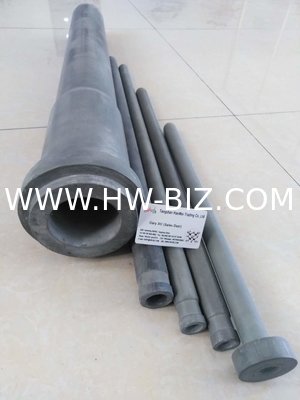 Silicon Nitride Riser Tubes with Si3N4-SiC Ceramic for Aluminum car wheel Low Pressure Die Casting Machine Parts