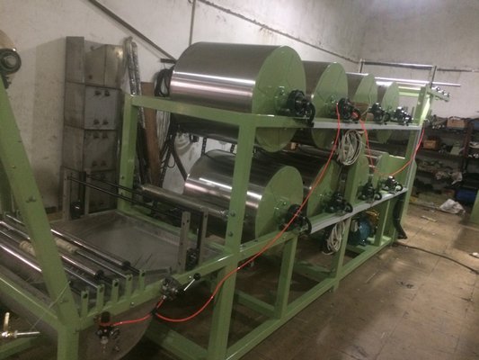narrow fabric elastic ironing machine /ribbon dryer