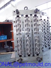 China 24 cavity No-cutting pin-valve gate preform mould with hot runner supplier