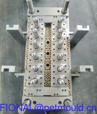 China 12 cavity valve gate preform mould for 5L Edible oil bottle preforms supplier