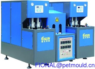 China Semi Automatic Stretch Blow Machine 3 cav supplier