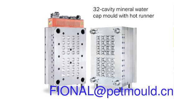 28mmPCO/ 30mm hot runner/ cold runner mineral water bottle cap mould supplier