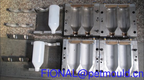 2 cavity 600ml HDPE bottle mould supplier