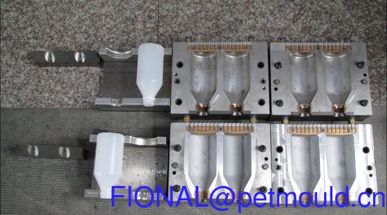 2 cavity 600ml HDPE bottle mould supplier