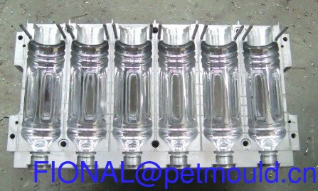 6 cavity pet  bottle mould supplier