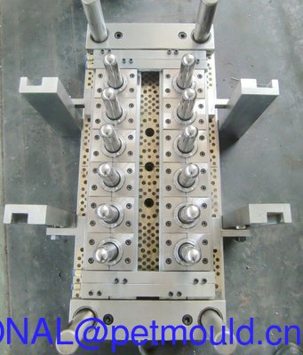 12 cavity valve gate preform mould for 5L Edible oil bottle preforms supplier